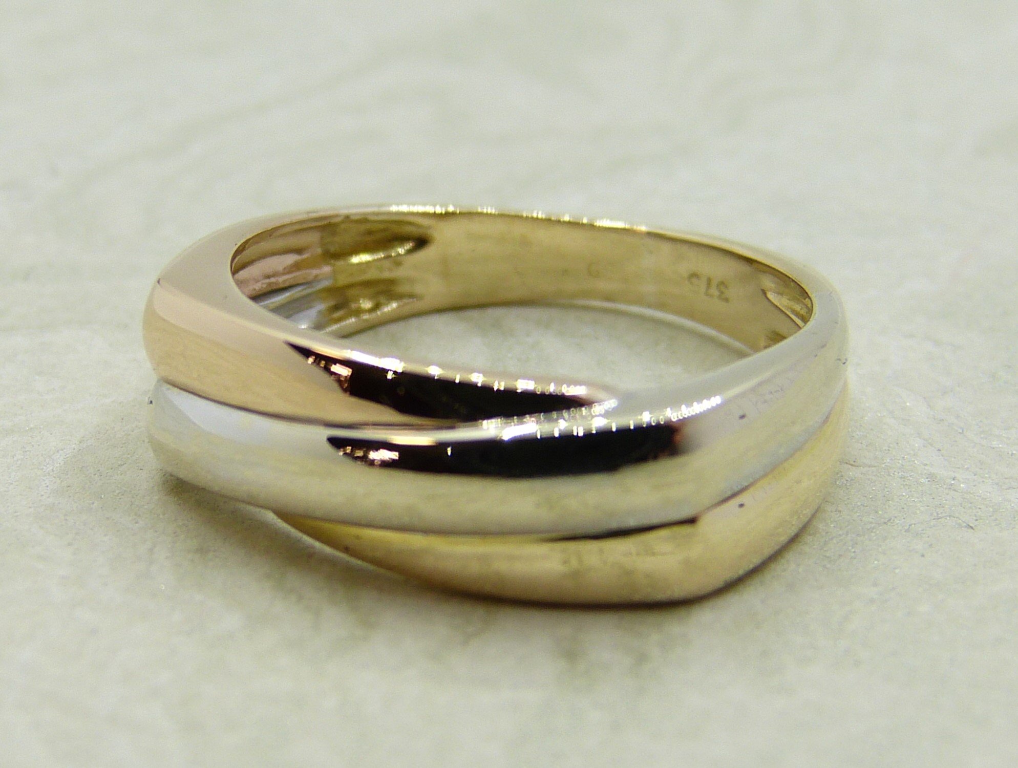 Antique Guest and Philips - Rose Gold Three Row Ring R5216 | Guest and ... Antique Guest and Philips - Rose Gold Three Row Ring R5216 | Guest and ...